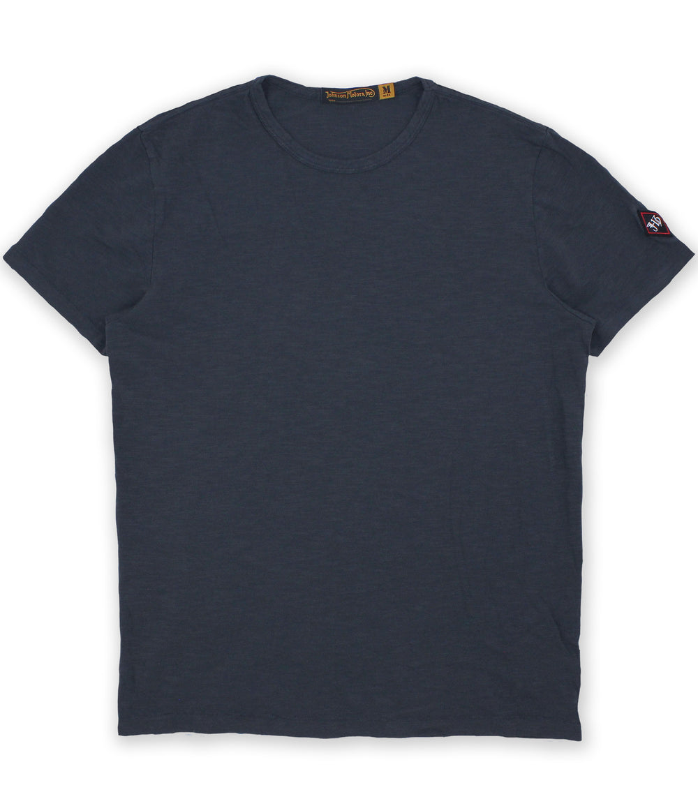 Vintage Black Crew Neck Tee | Johnson Motors Inc